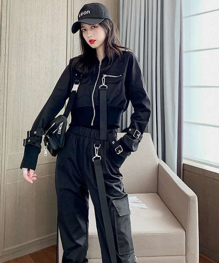 Goth Cargo Suit– Peanut Butter