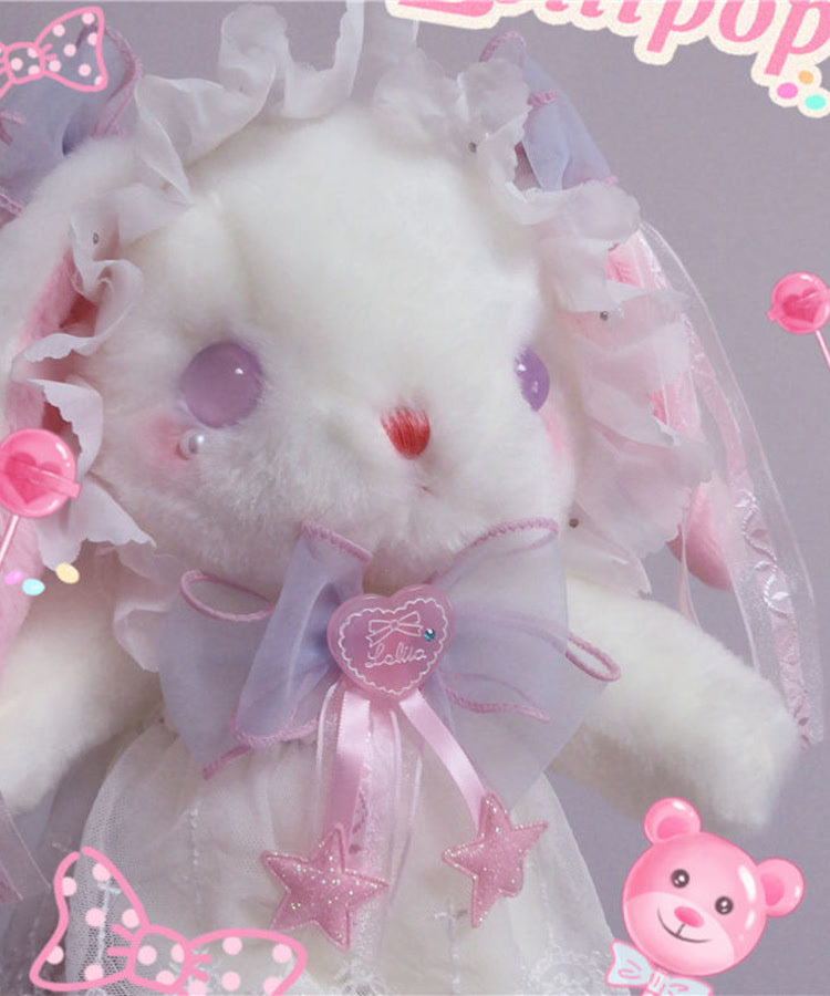 Star Bunny Plush Bag– Peanut Butter